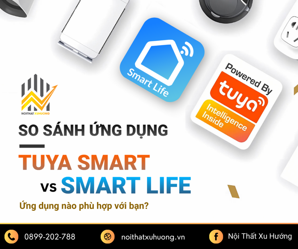 So sánh Tuya Smart và Smart Life: Ứng dụng nào phù hợp với bạn? - Nội ...