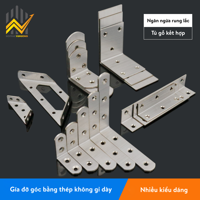 Pát ke, giá đỡ góc vuông 90 cho đồ nội thất - Nội Thất Xu Hướng